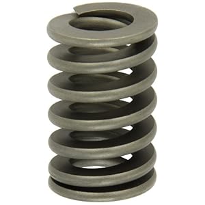 Heavy Duty Compression Spring, Chrome Silicon Steel Alloy, Inch, 2" OD ...