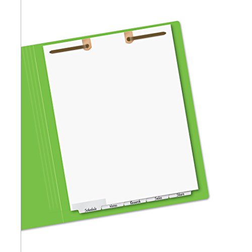Avery Write-On Dividers for Classification File Folders, 5-Narrow ...