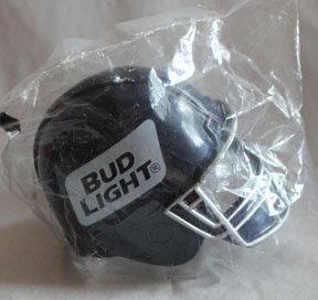 Amazon.com : Bud Light Miniature Promotional Football Helmet for the ...