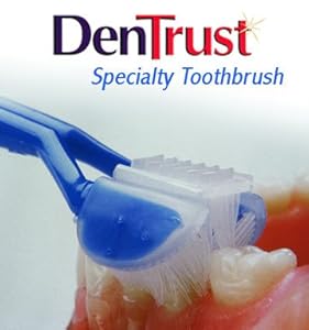 Amazon.com: DenTrust 3-Sided Toothbrush :: Specialty Toothbrush for ...