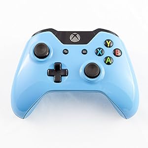 Amazon.com: Glossy Light Blue Xbox One Controller Parts Kit: Video Games