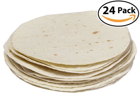Restaurant Sized Large 12 Inch Tortillas For Big Burrito 24 Pack ...
