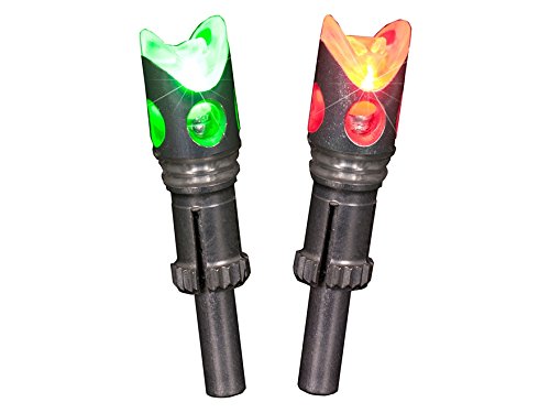 Nockturnal Lighted Crossbow Predator Arrow Nock Half Moon Model #2 3 ...