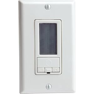 Leviton 6124H-W Leviton 6124H-W Decora LCD Timer Switch (24 Hour ...