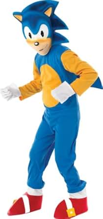 Sonic Halloween Costume Kids Rubie's Sonic The Hedgehog Jumpsuit ...