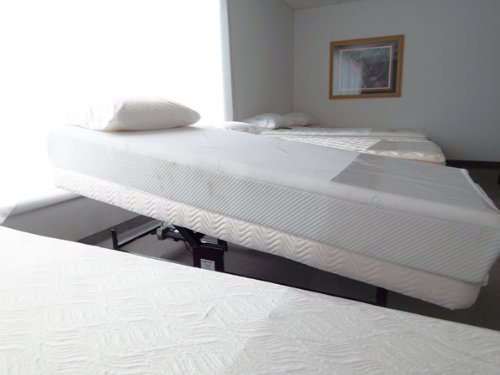 SleepLab Reverse Trendlenberg Electric Tilt Bed Frame, Dual King | king ...