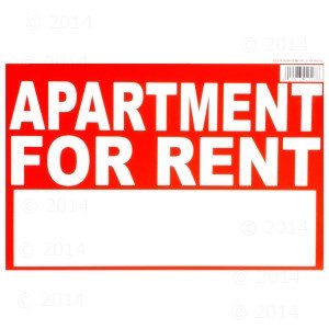 Amazon.com: 8 x 12 Apartment for Rent Sign (12 pieces): Industrial ...