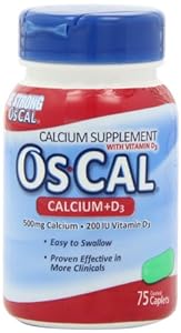 Amazon.com: Os-Cal 500 + 200 D, 75-Count: Health & Personal Care