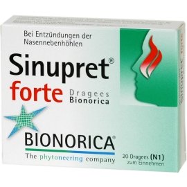 Sinupret forte® – nose remedy. – loosens the mucus, clears and relieves ...