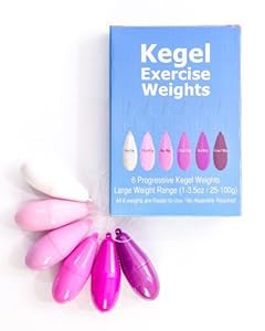 Amazon.com: Kegel Exercise Weights - 6 Fully Assembled Weights Ranging ...
