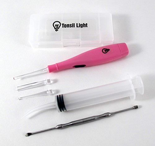 Price tracking for: Tonsil Light (Pink) - Tonsil Stone Remover ...
