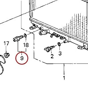 Amazon.com: Genuine Honda 37870-RAA-A01 Water Temperature Sensor ...