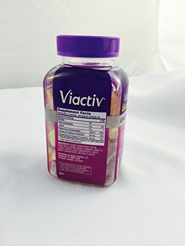 Viactiv Gummies Calcium Plus D Dietary Supplement, Pack of 2 Food ...