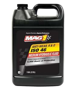 Amazon.com: Mag 1 466 AW ISO 46 Hydraulic Oil - 1 Gallon, (Pack of 4 ...