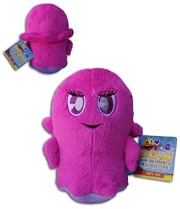 Amazon.com: Pinky 8'' Pink Ghost New Soft Doll Toy Plush Cartoon TV ...