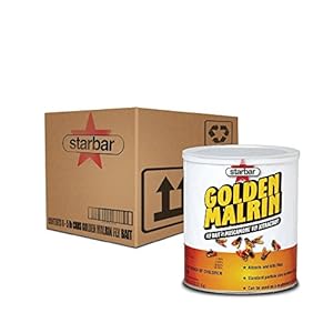 Amazon.com : Starbar Golden Malrin Fly Bait 1 Case - (5 Lb Cans X 6 ea ...