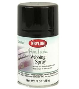 Amazon.com: Krylon Webbing Spray 3 Ounces, Black Lava