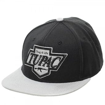 Amazon.com: Tupac 2Pac Pac Makaveli Kings Mens Black Snap Back Hat ...