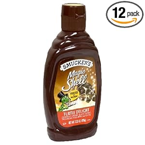 Amazon.com : Smucker's Magic Shell Ice Cream Topping, Turtle Delight, 7 ...