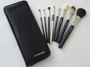 Amazon.com : MAC makeup Brush Set 8 pieces + Case : Beauty