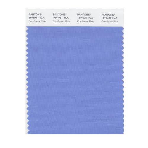 PANTONE SMART 16-4031X Color Swatch Card, Cornflower Blue - House Paint ...