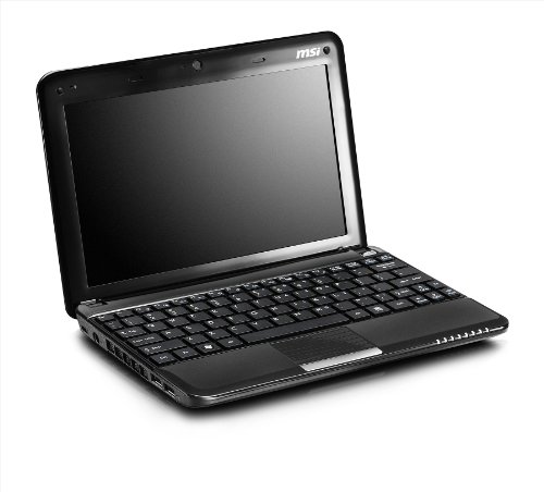 MSI U135-1076 10-Inch Netbook - Black