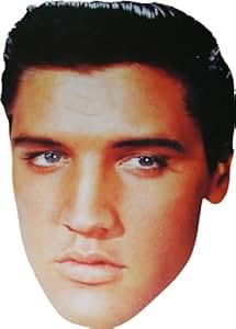Amazon.com: Hollywood Star - Elvis Presley - Card Face Mask: Toys & Games