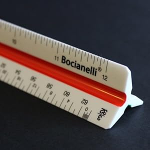 Amazon.com : US American Standard 12" Imperial Scale 3/32 3/16 1/8 1/4 ...