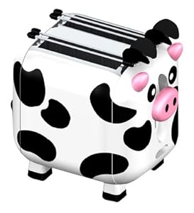 BRANDANI OFFICIAL COW SHAPED TOASTER ABSALL/ABS 57632: Amazon.co.uk ...