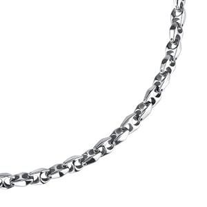 Amazon.com: Strength and Elegance Mens Tungsten 22 Inch Chain Necklace ...