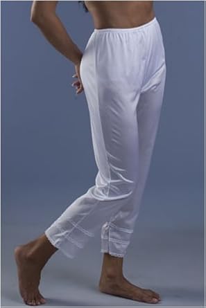 Underworks Nylon Ankle Length Pantliner with Snip a Length Large