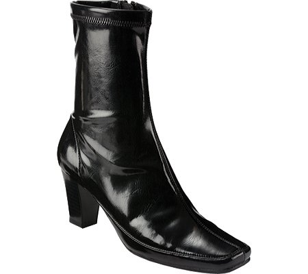 Black Friday Aerosoles Women's Blue Gene Boot,Black Patent,9.5 W US