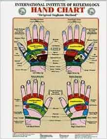 Hand Chart ~ Original Ingham Method of Reflexology [Wall Chart]: Eunice ...