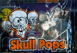 Amazon.com : Skull Pops Halloween Lollipops 2 Bags : Suckers And ...