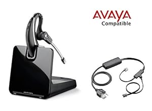 Amazon.com : Avaya Compatible Plantronics CS530 VoIP Wireless Headset ...