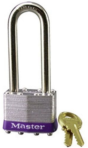 Master Lock 1DLJ Laminated Lock with 2-1/2-Inch Shackle, 1-3/4-Inch ...