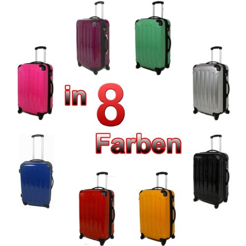 Reisekoffer Koffer Trolley M Hartschale Boardcase 2048 in 8 Farben ...