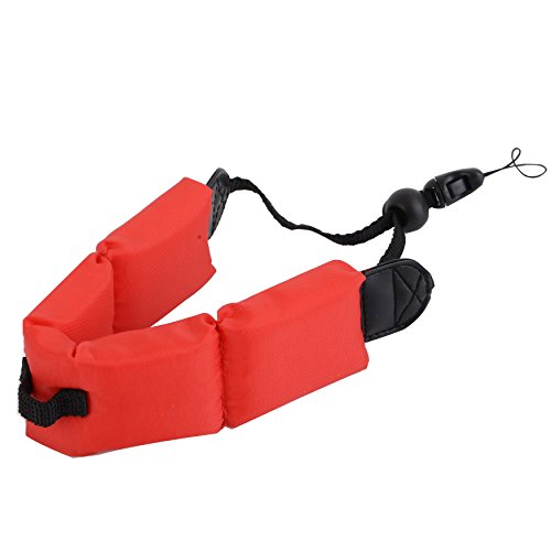 SONIMART RED WATERPROOF CAMERA FLOAT STRAP FOR UNDERWATER CAMERAS ...