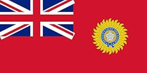 Amazon.com : British Raj Red Ensign Flag 20x30cm | 8x12in for Diplomat ...
