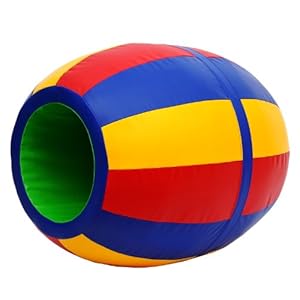 Amazon.com: Soozier Kids Gymnastics Tumbling Rainbow Barrel: Sports ...