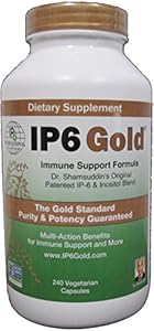 Amazon.com: IP6 Gold Immune Support Formula by IP6 - 240 Vegetarian ...