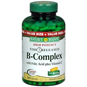 Amazon.com: Natures Bounty B Complex with Folic Acid Plus Vitamin C ...