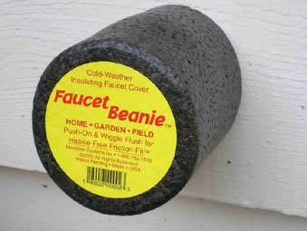 FaucetBeanie Outdoor Faucet Cover -- NO Hooks, NO Bands, NO Straps ...