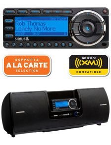sirius starmate 5 satellite radio with boombox bundle - CarSatelliteRadio