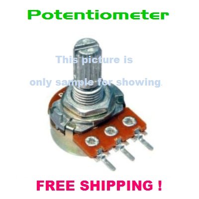 Купить 1 pc of 50K OHM Linear Taper Rotary Potentiometer 50KB B50K Pot ...