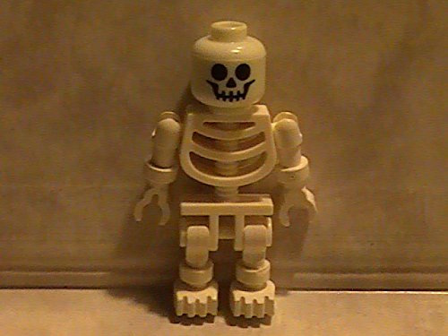 Lego Halloween Skeleton with Glow-in-the-dark Head Custom Minifigure ...