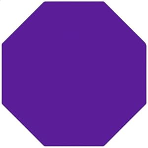 Amazon.com - Octagon Decal Sticker (purple, 11 inch) - Wall Decor Stickers
