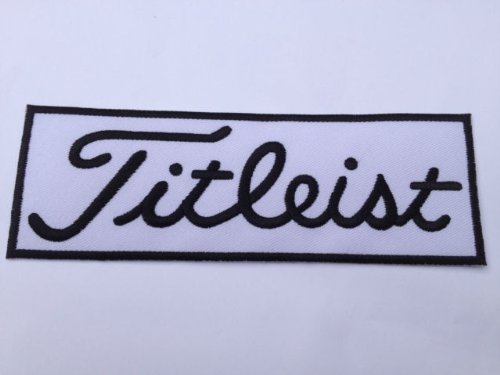 Titleist Golf Iron on Patch (5″ / 12cm) Embroidered PGA Pro Masters ...
