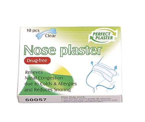 Nose Plaster Relieves Nasal Congestion Large Clear | Nakosite