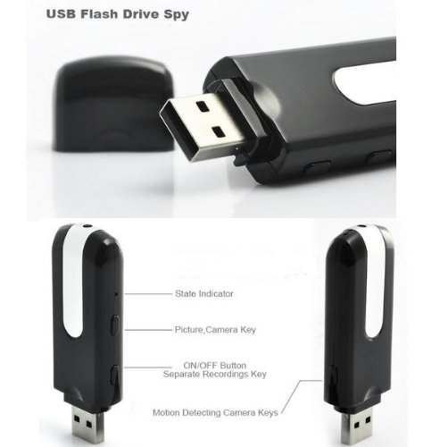 Camera Stores: USB Flash Drive Spy Camera Mini DV Motion Detection